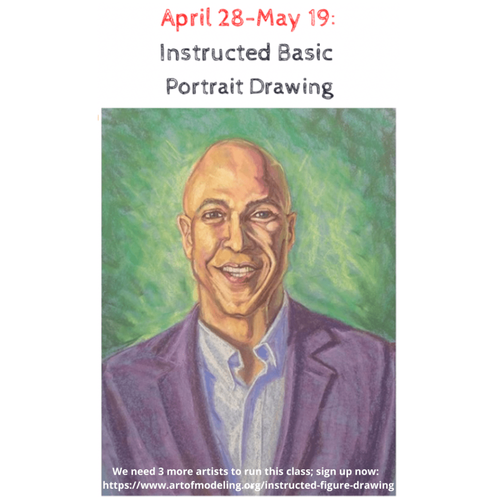 Instructed Basic Portrait Drawing - NoBo Art District
