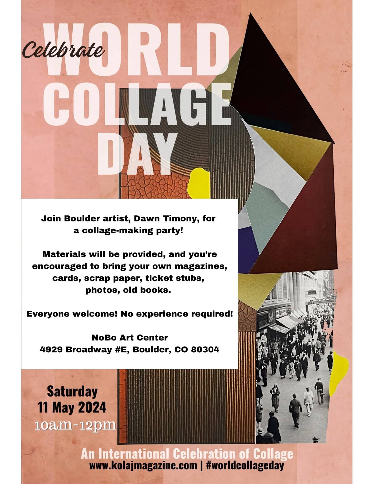 World Collage Day Celebration - NoBo Art District